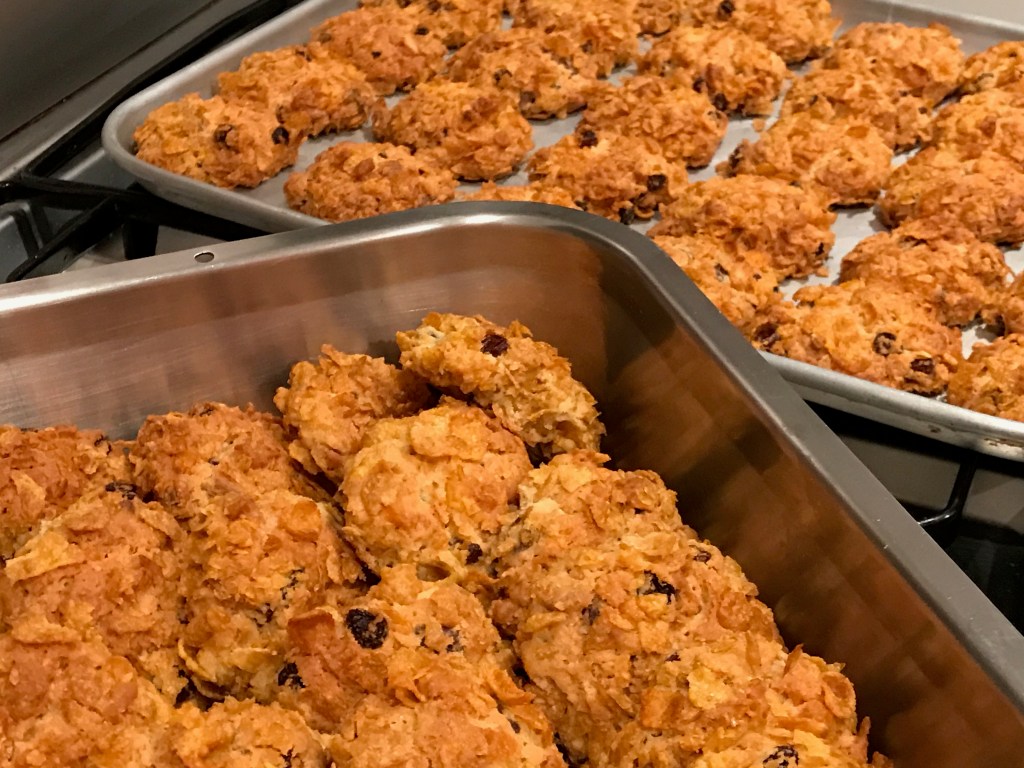 Choccy Rocks or Choc Chip Cornflakes Biscuits | Big Sister Blogs ...